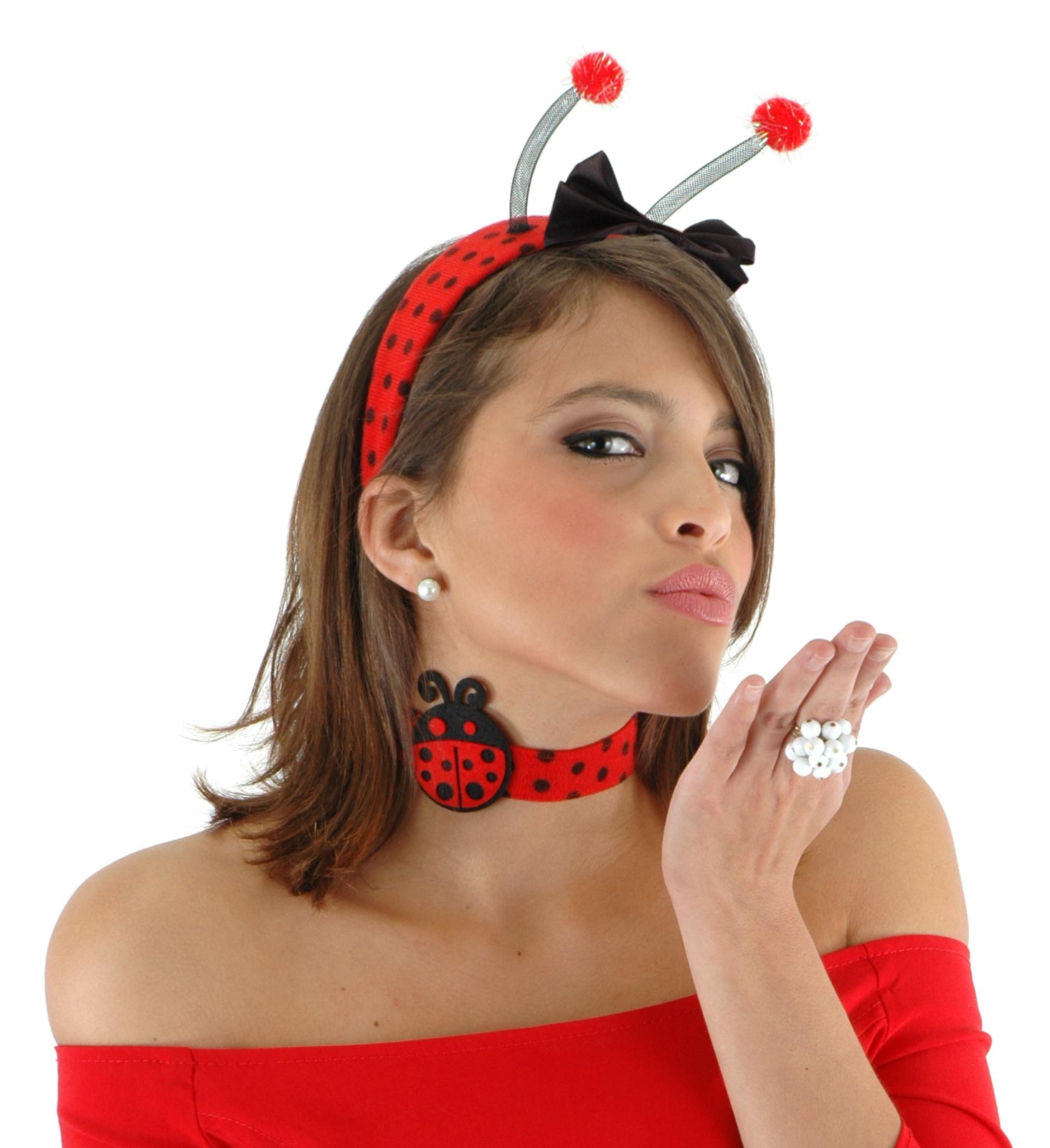 LADYBUG Bopper Headband Costume Set Child or Adult | eBay