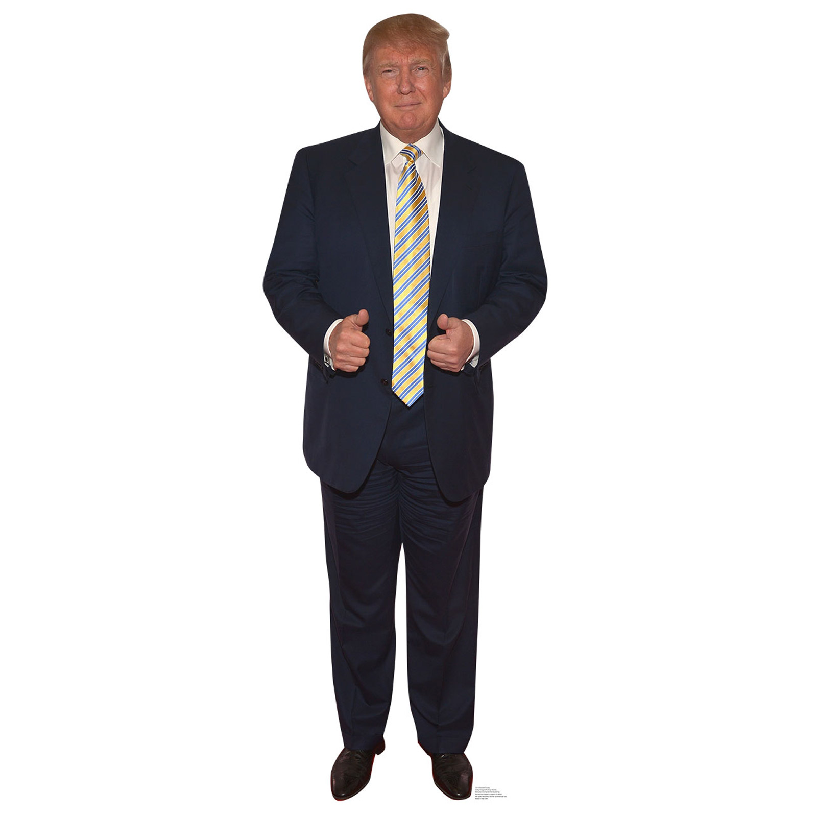 LifeSize Donald Trump Cardboard Standup Decoration Republican Party ...