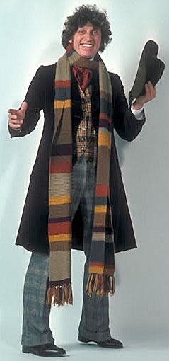 Dr. Doctor WHO Multi Colored Striped 12' Foot DELUXE SCARF Licensed NEW ...