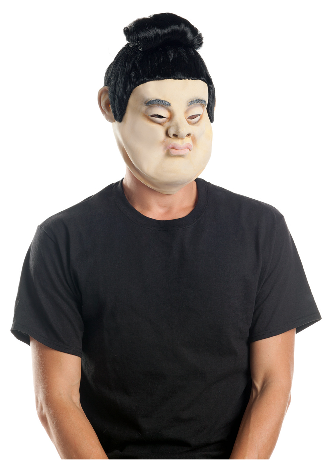 Japanese Japan Heavy Weight SUMO Wrestler Asian Fat Full Face Overhead ...