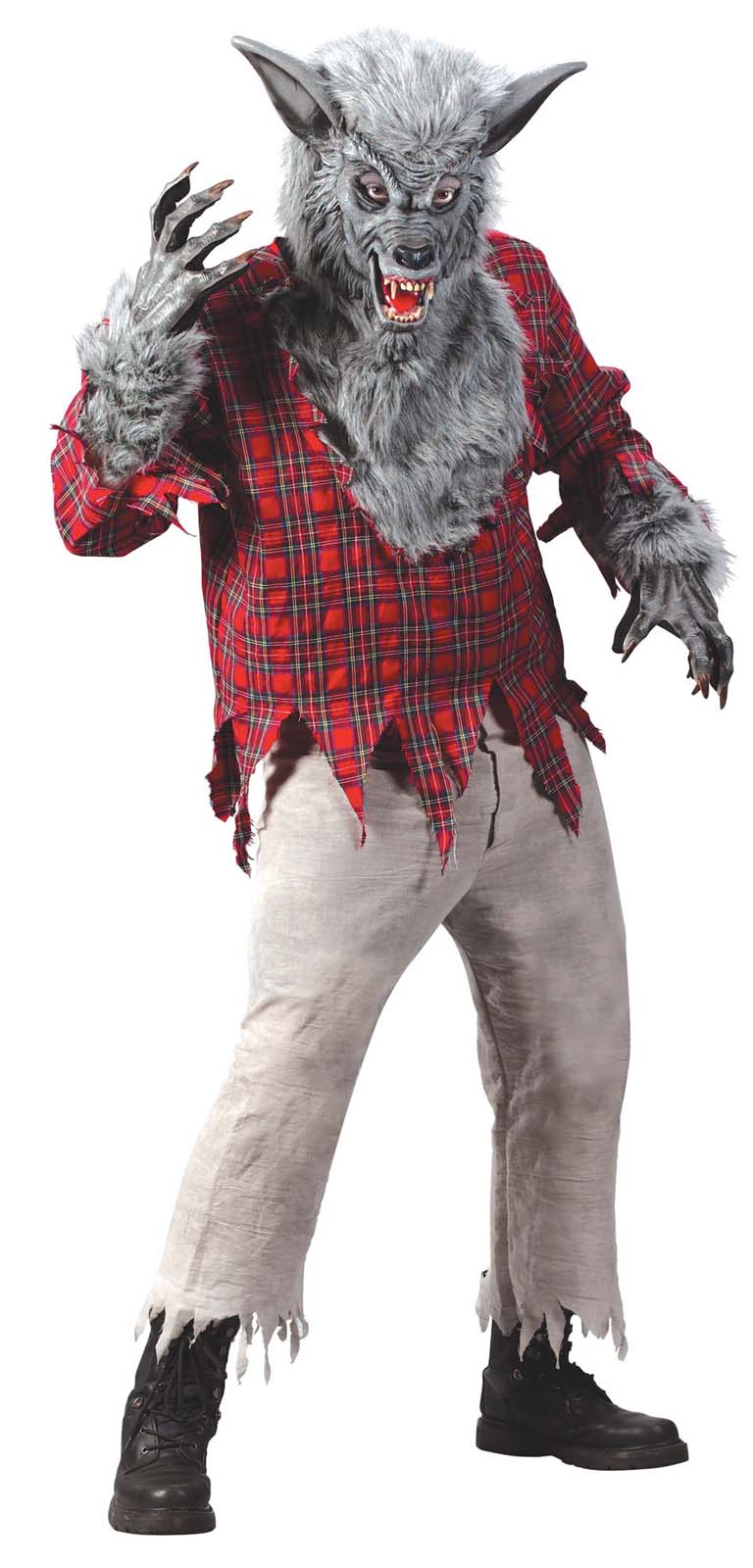 Werewolf Wolf FULL COSTUME twilight jacob MASK GLOVES SHIRT Adult Men's ...